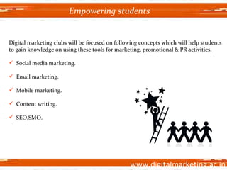 Digital Marketing club | PPT