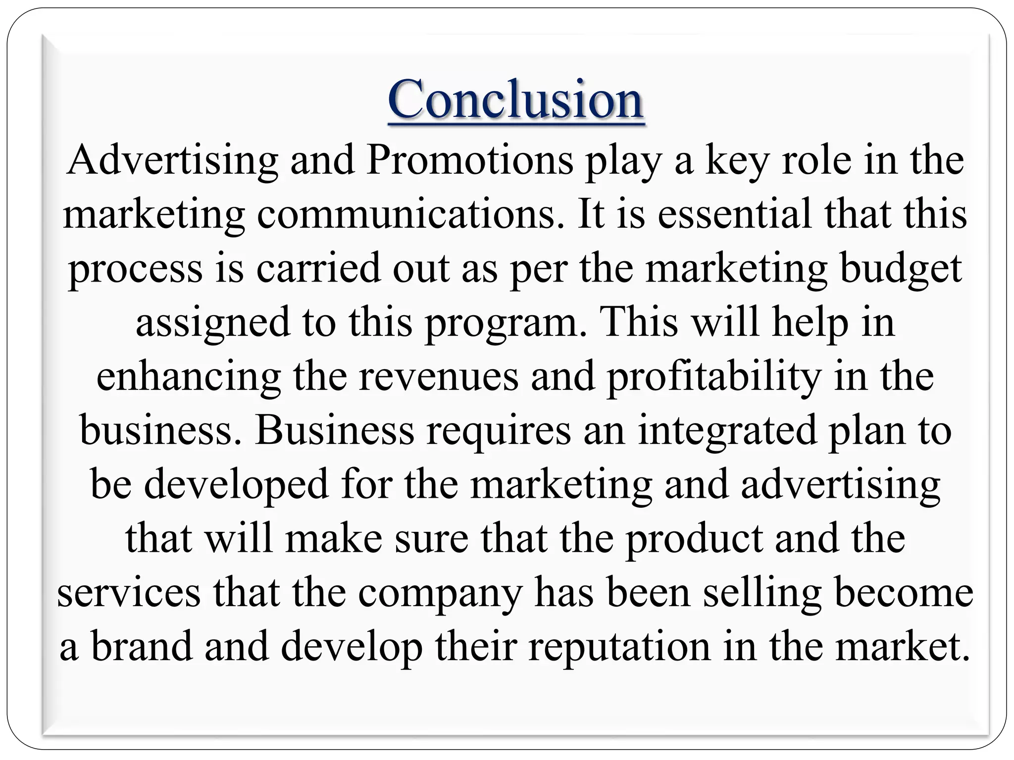 The comparison between two advertisement of same products two different ...