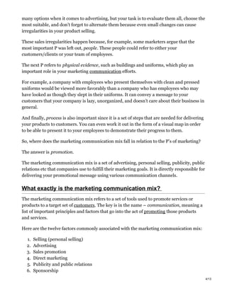 Marketing Communication Mix: How to Build Strong Connections with Your ...