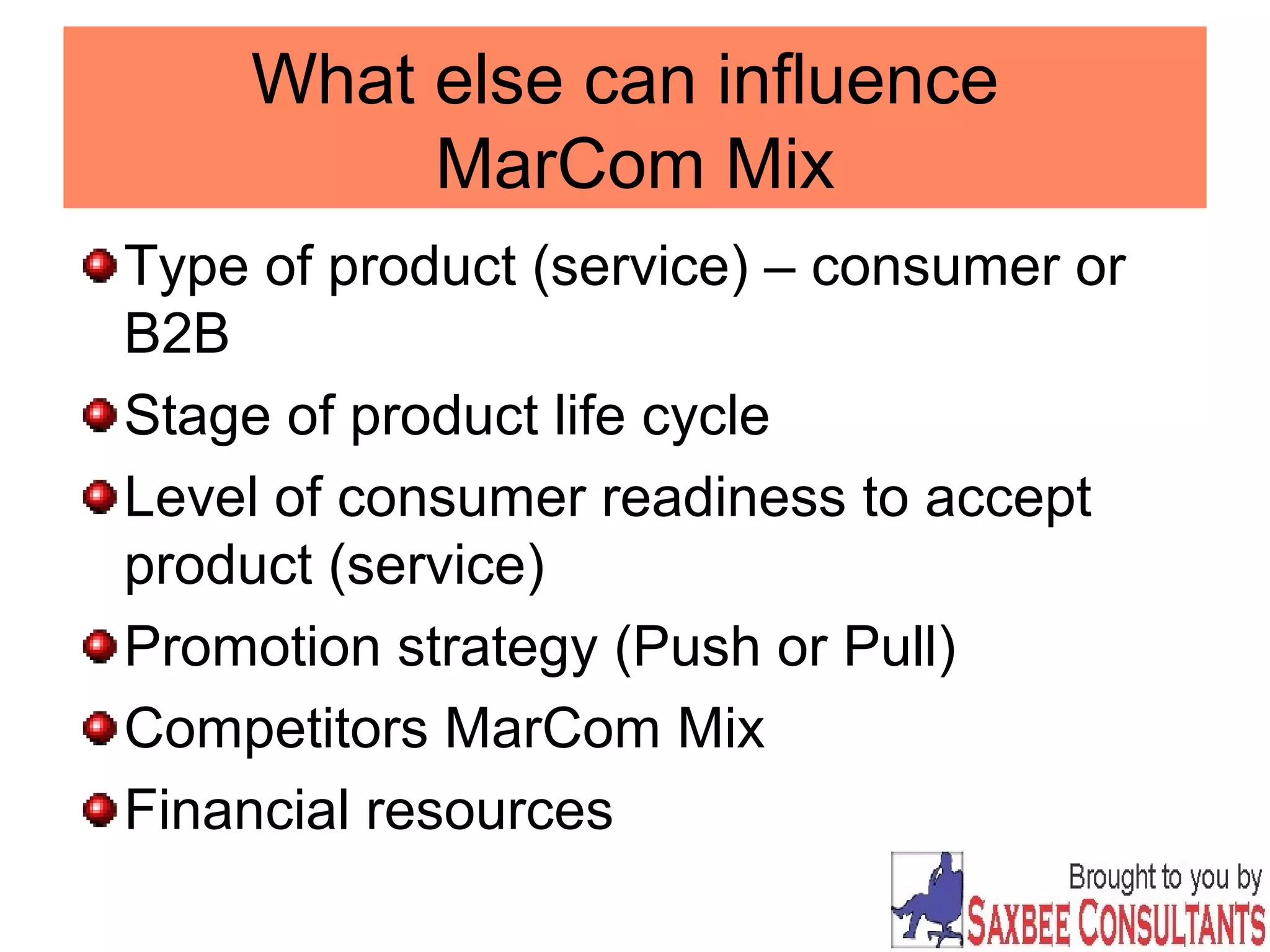 Marketing communications | PPT