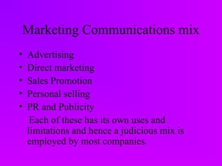 Marketing communications (1) | PPT