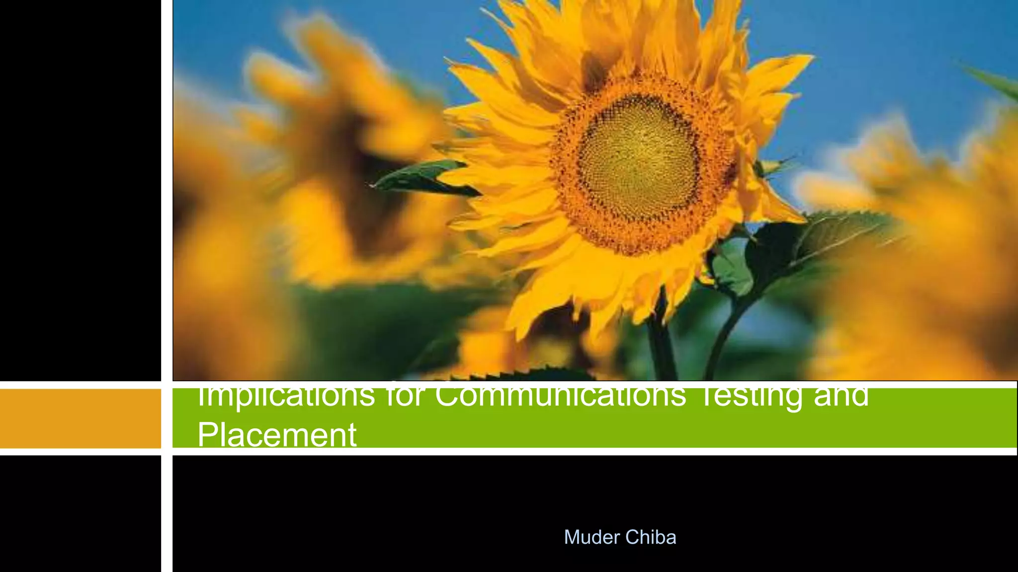 Marketing Communications and the Kuleshov Effect | PPT