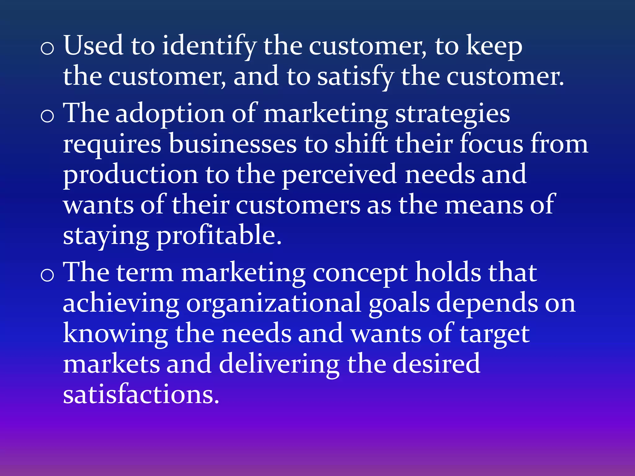 Marketing concepts | PPTX