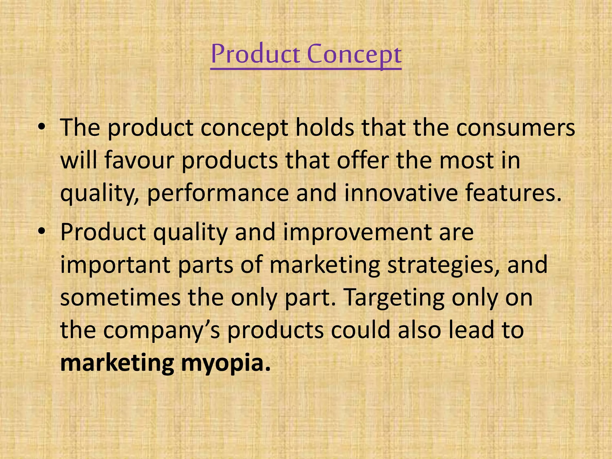 Marketing concepts | PPTX