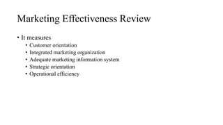 Marketing control | PDF