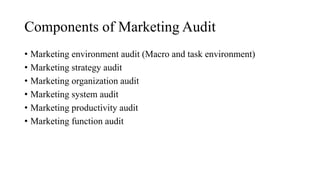 Marketing control | PDF