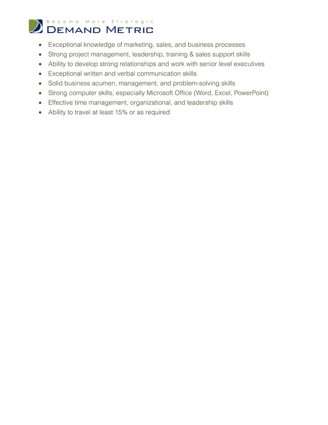 Marketing Coordinator Job Description | DOC | Business Administration ...