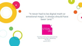 The Decline of Creativity in Marketing | PPT