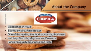 Marketing(cremica) | PPTX