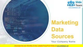 Marketing Data Sources PowerPoint Presentation Slides | PDF