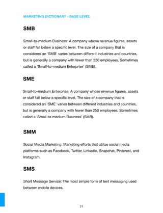 Marketing dictionary | PDF