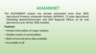 agri marketing in digital era for better price discovery | PPT