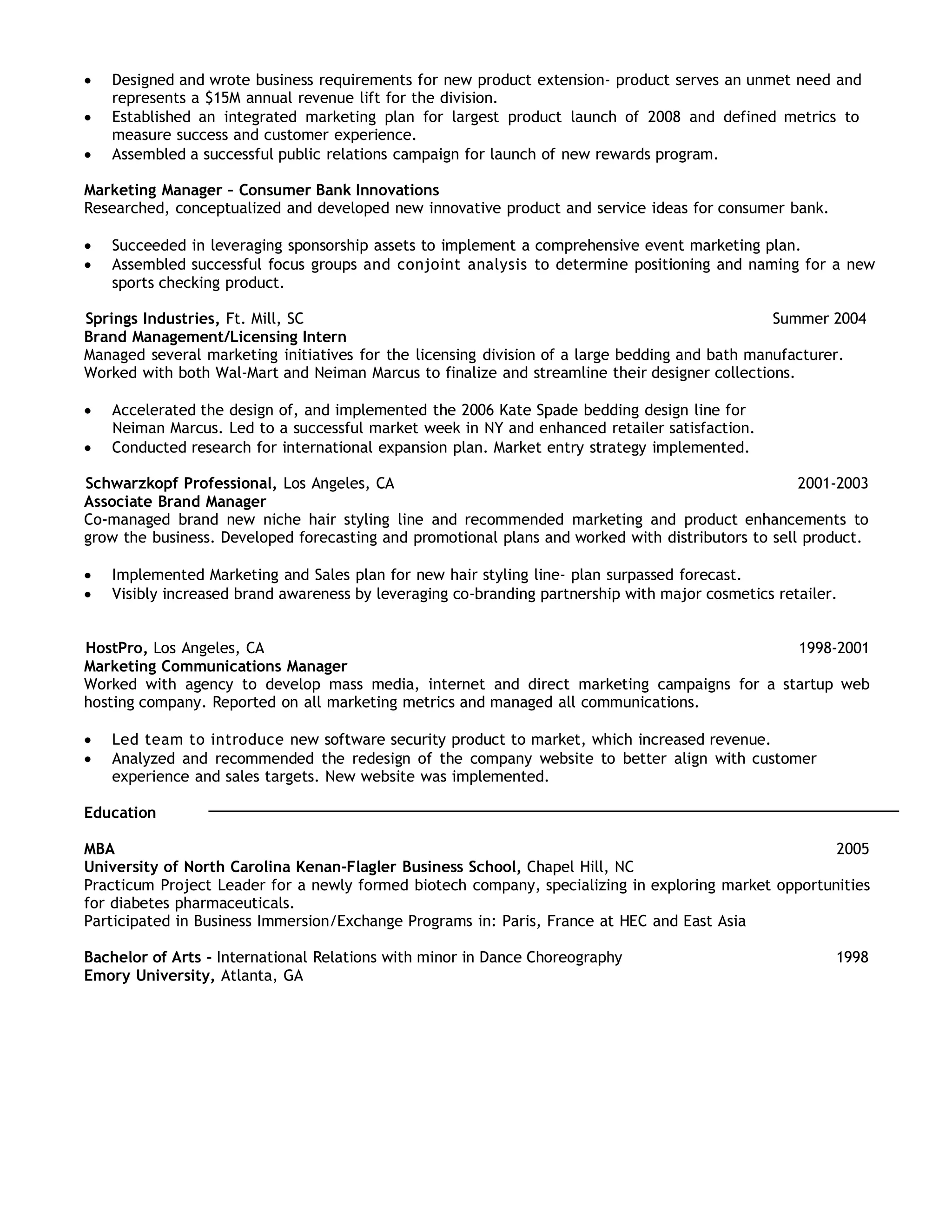 Marketing Director 111409 | PDF