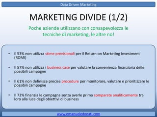 Data Driven Marketing, part 1 | PPT