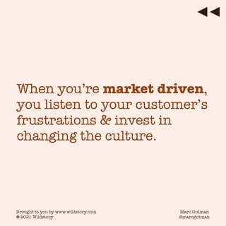 Marketing Driven vs Market Driven | PDF