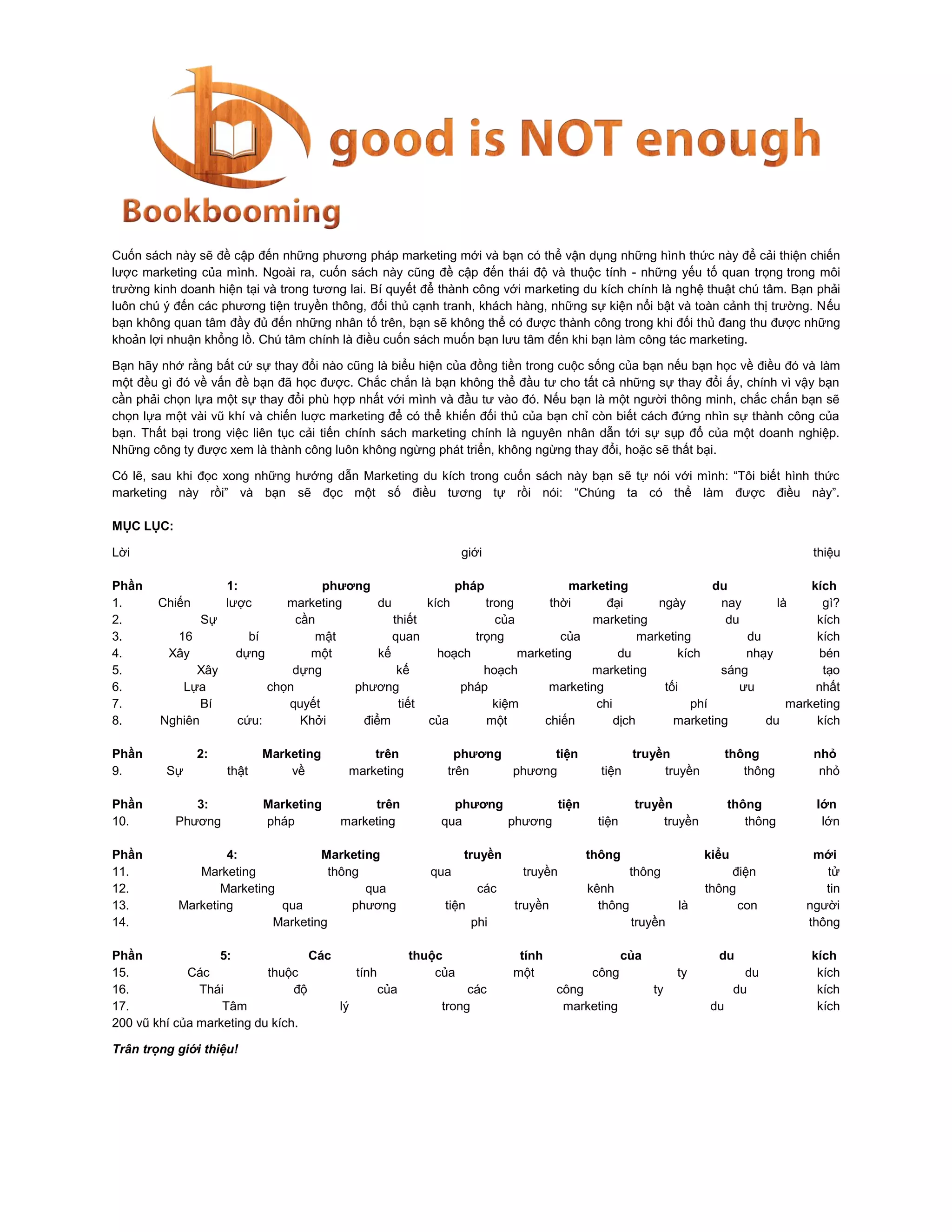 Marketing du kích | PDF