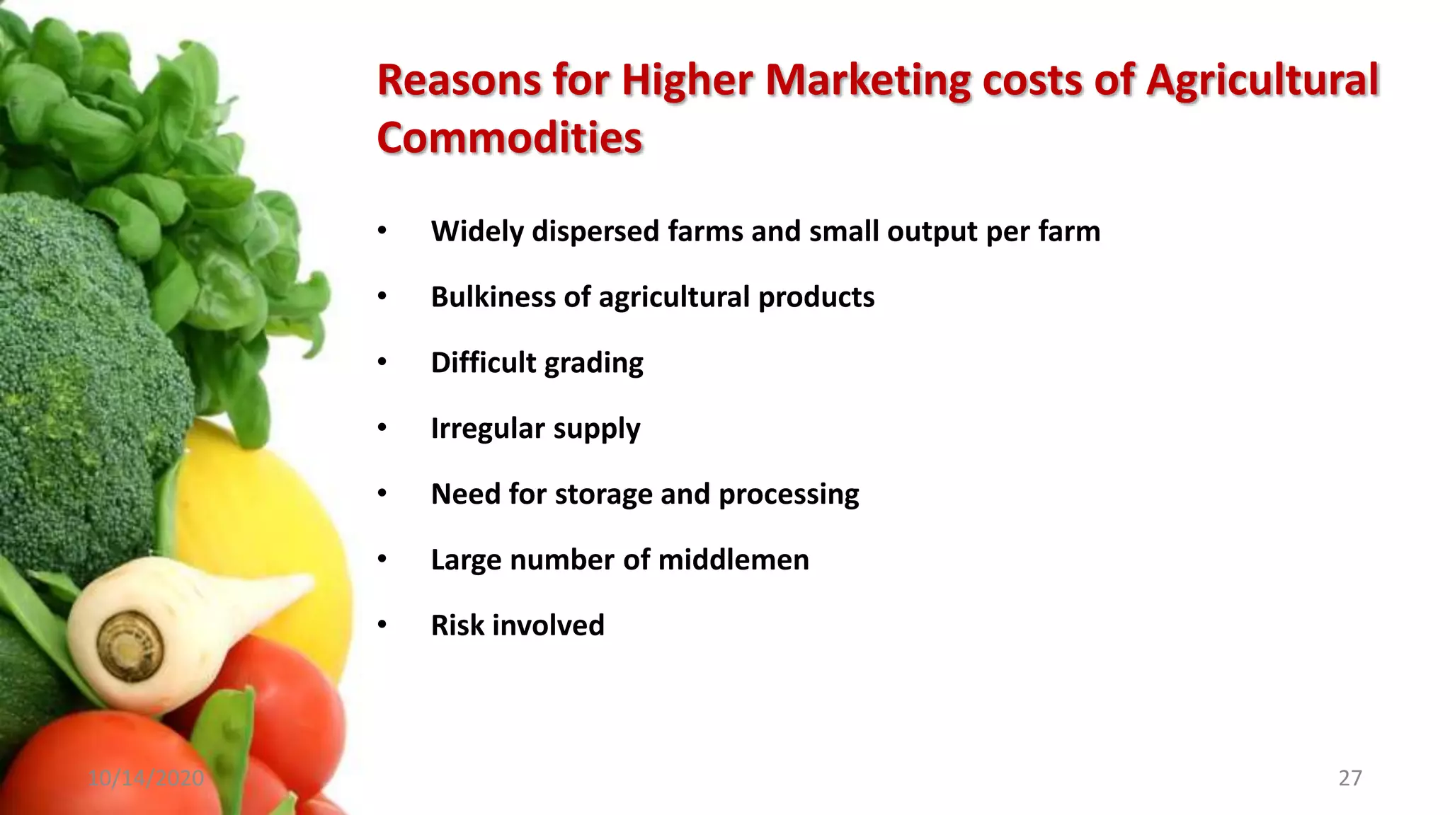 Marketing efficiency, Market margin and Marketing cost | PPTX