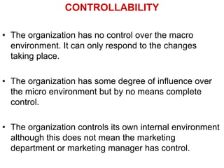 Marketing environment | PPT