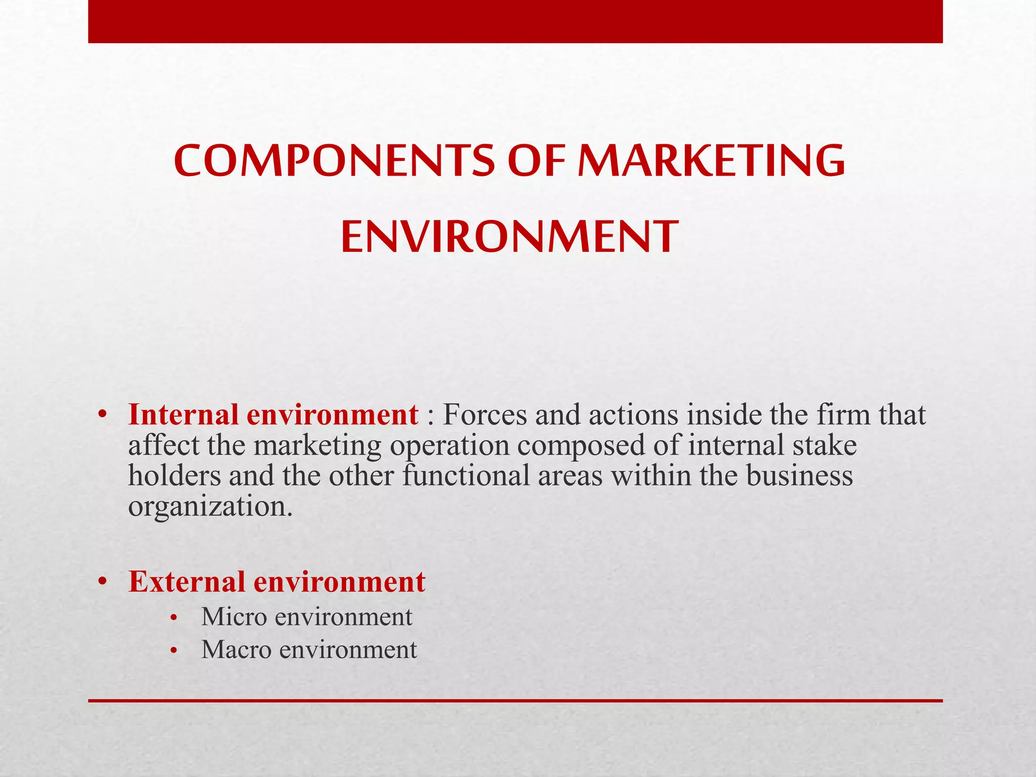 Marketing environment. | PDF