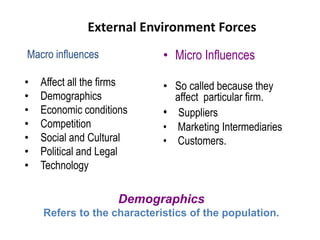 Marketing environment | PPT