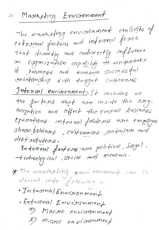 Marketing environment *Introduction *Types in details *Factors *Macro ...