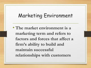 Marketing Micro environment presentaition.. | PPT