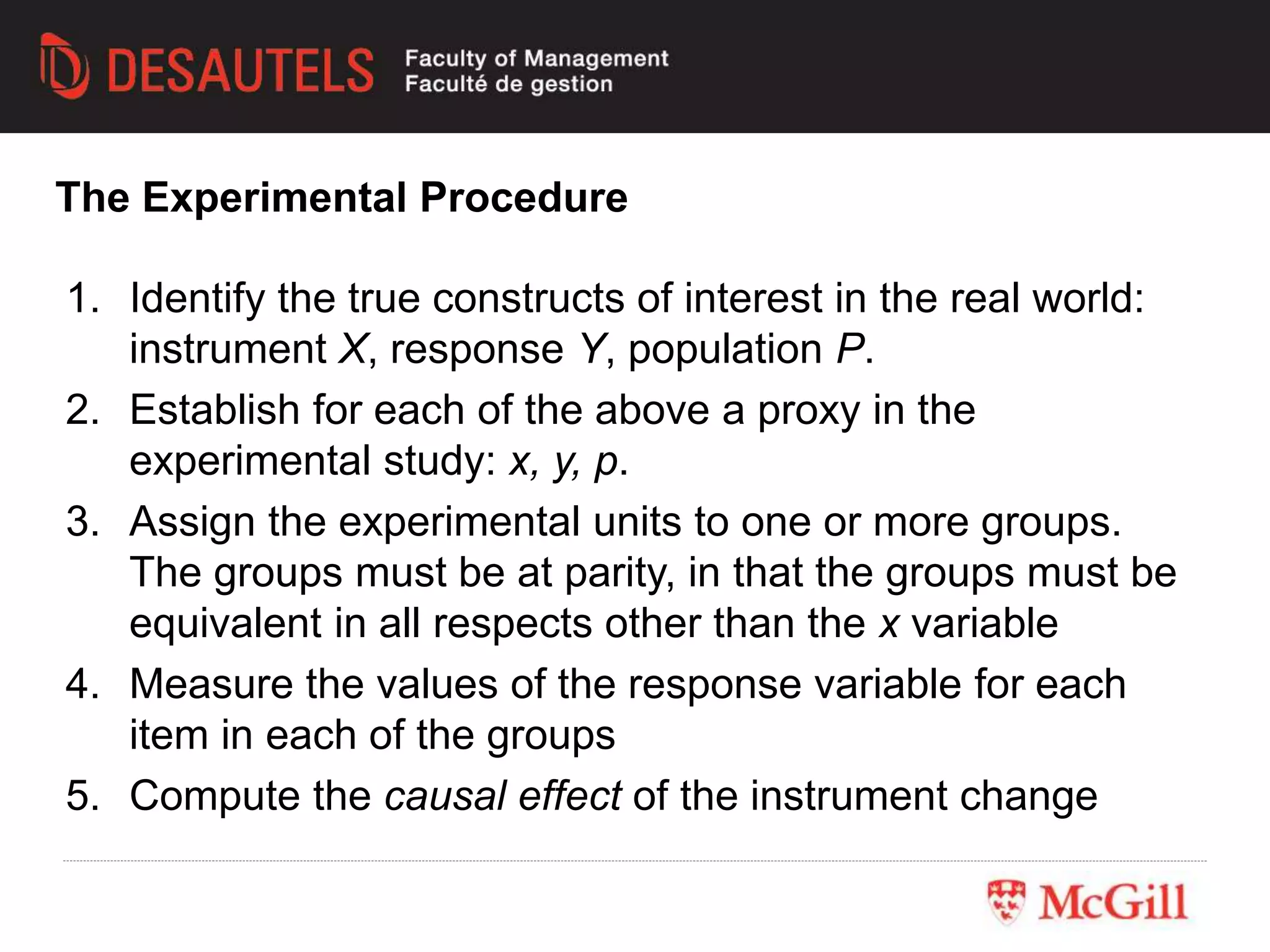 Marketing Experimentation - Part I | PPTX