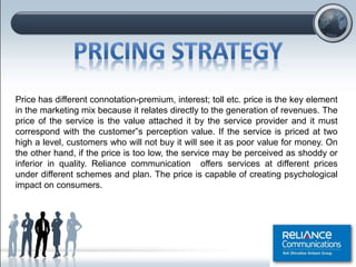 Prouct, Price and PLC of reliance communication | PPTX ...