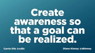 Marketing for Nerds with Diane Kinney and Carrie DIls | PPTX