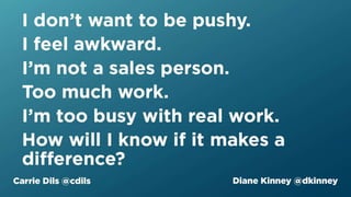 Marketing for Nerds with Diane Kinney and Carrie DIls | PPTX