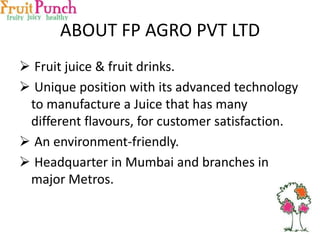 Marketing for new juice product | PPTX