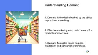 Marketing Fundamentals.pptx Understanding Needs, Wants, and Demand, The ...