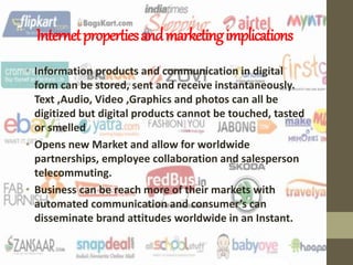Marketing implications of internet ppt | PPTX