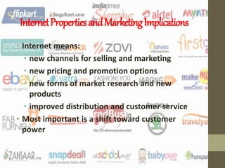 Marketing implications of internet ppt | PPTX