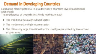 Marketing in a developing country | PPTX