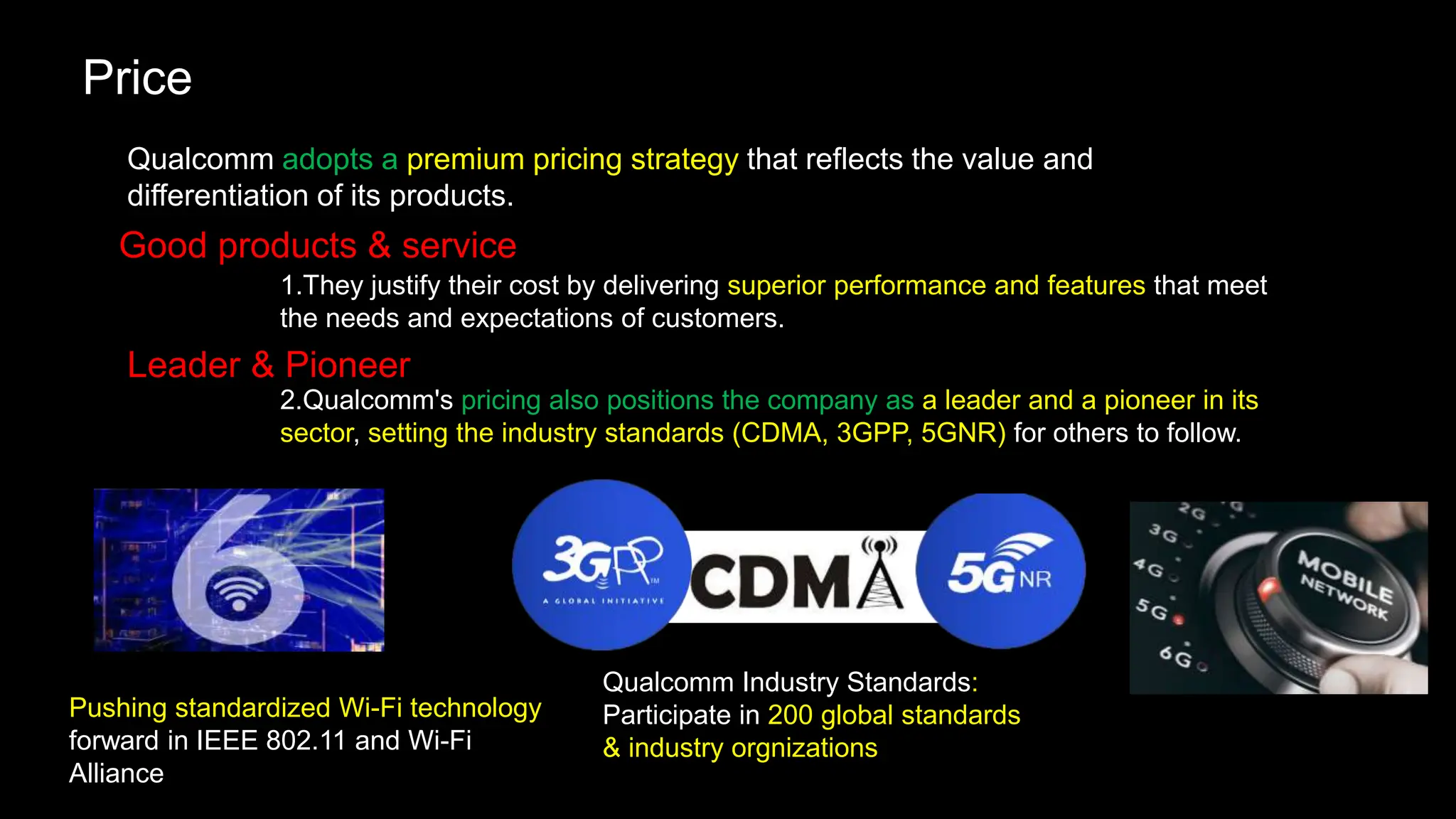 QualcommQualcommQualcommMarketingStrategy.pptx | Marketing and Advertising | Business