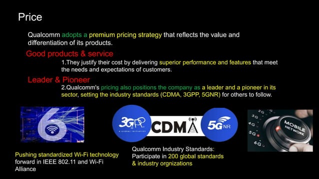 QualcommQualcommQualcommMarketingStrategy.pptx | Marketing and Advertising | Business