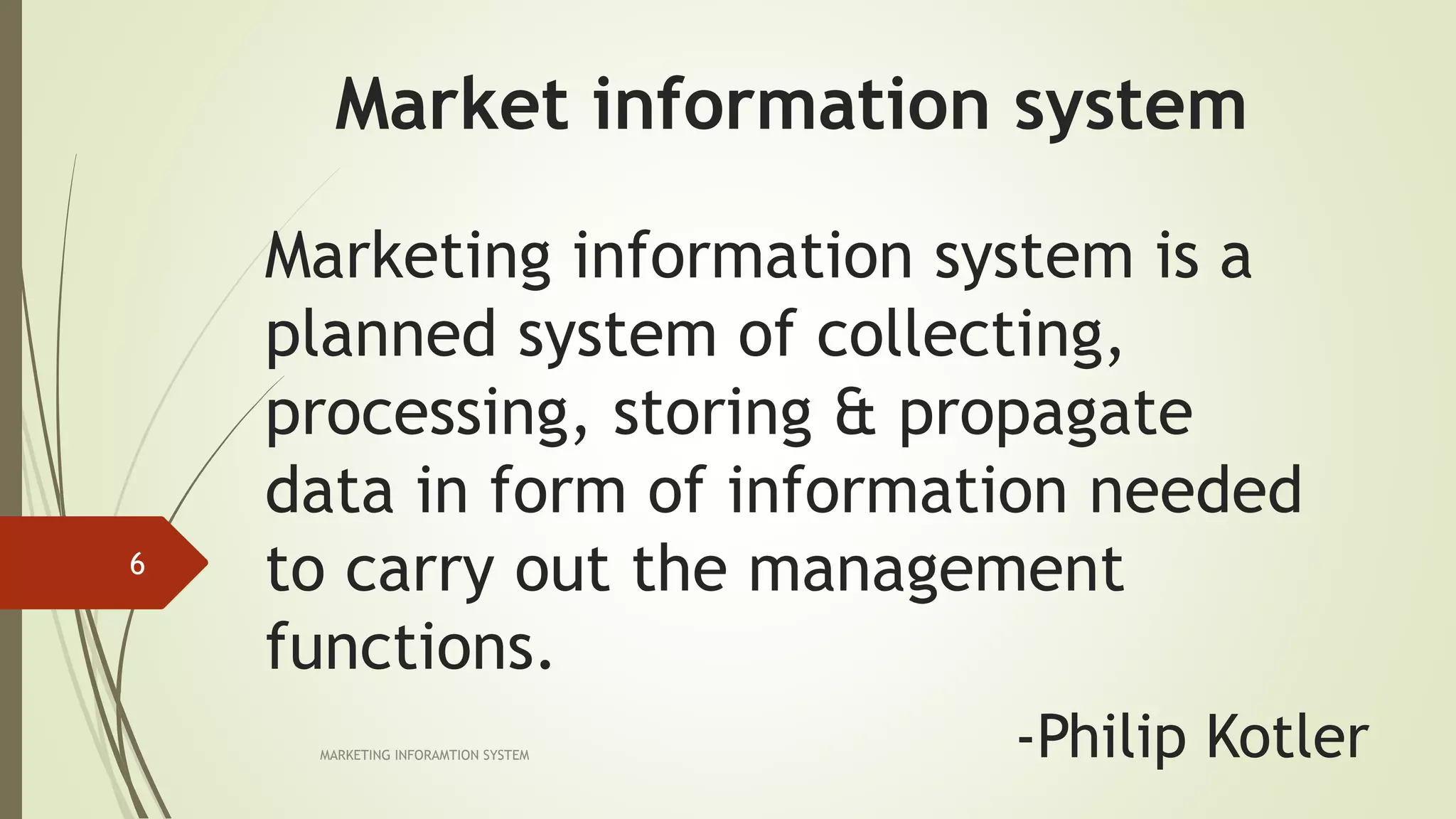 Marketing information system | PPTX