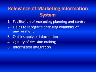 Marketing information system | PPTX