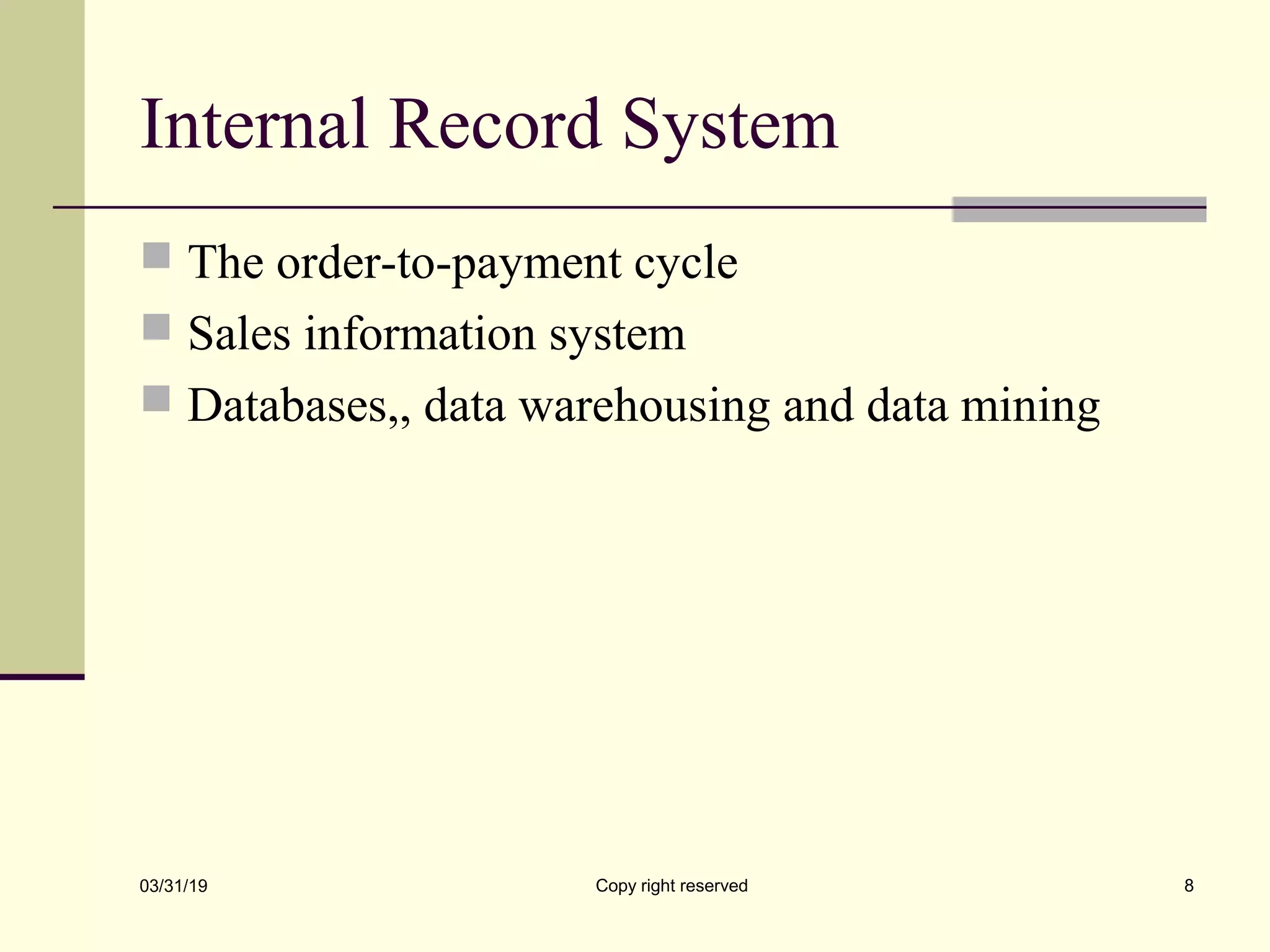 Marketing information system | PPT