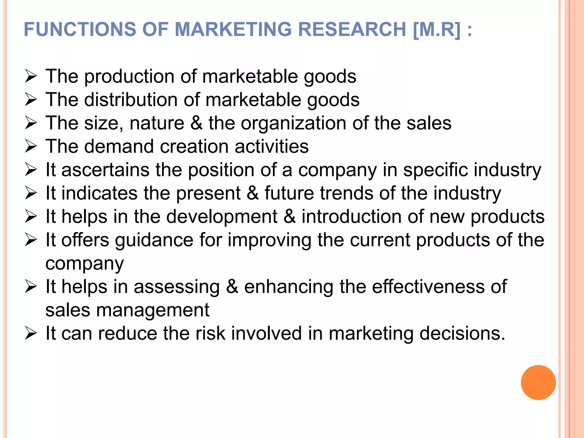 Marketing information systems and marketing research | PPTX