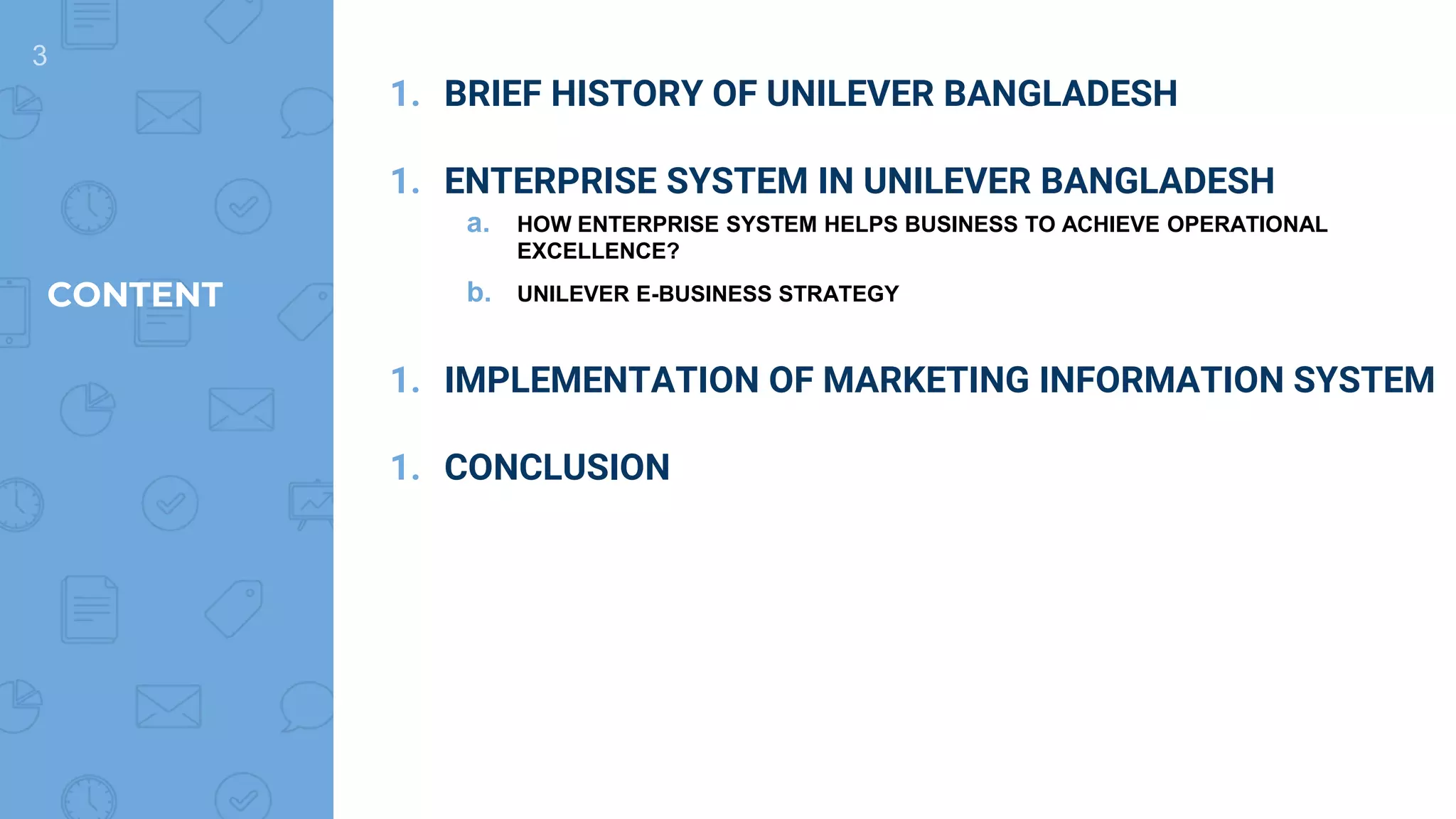 Marketing Information System: Unilever Bangladesh Ltd. | PPTX
