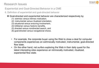 Marketing in hypermedia computer mediated environments | PPT