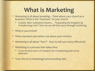 Marketing in Ministry | PPT