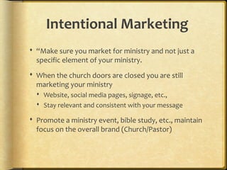 Marketing in Ministry | PPT