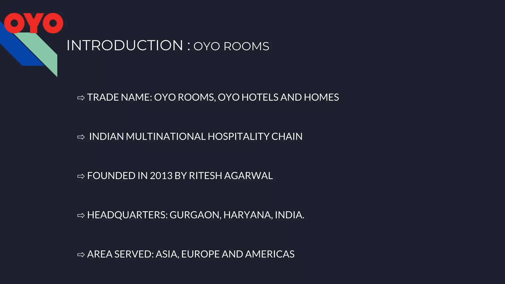 Marketing in practice -marketing mix- oyo rooms | PPT