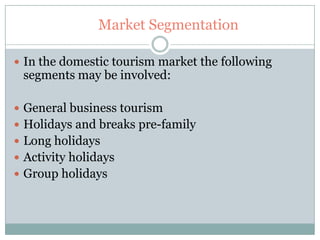 Marketing in the travel and tourism industry | PPTX | Marketing and ...