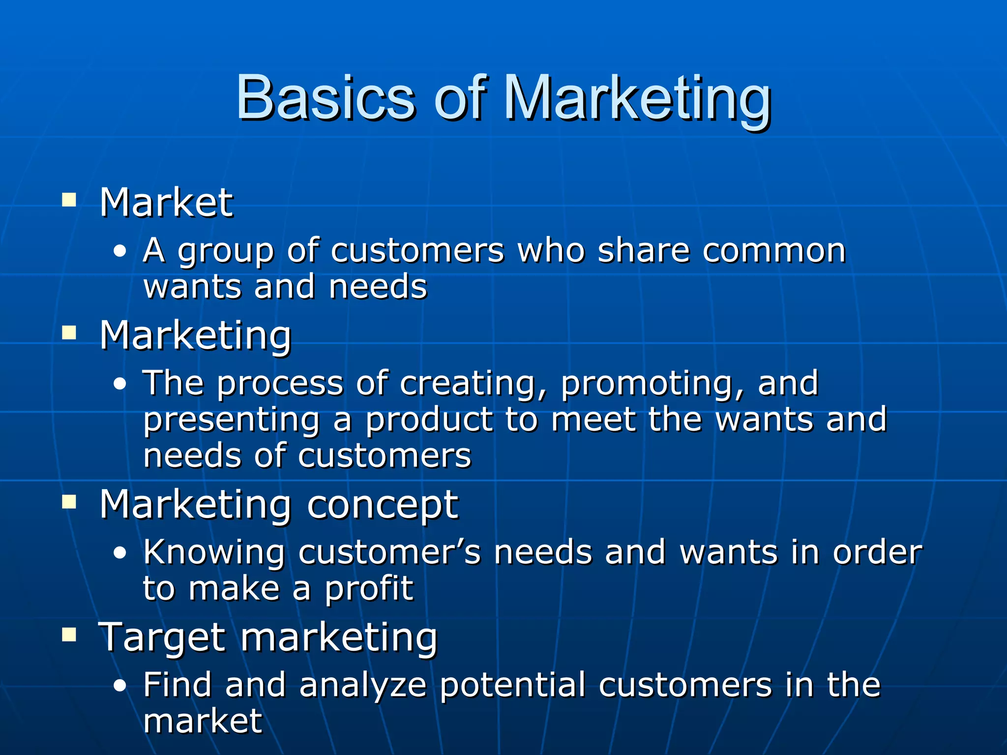 Marketing in today’s world 8part2 | PPT