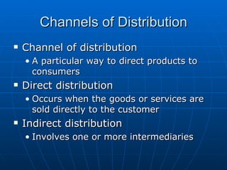Marketing in today’s world 8part2 | PPT