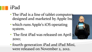 Marketing mix of Apple iPad | PDF